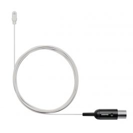 Shure DL4 White DuraPlex Lavalier Mic with MTQG | IDJNOW