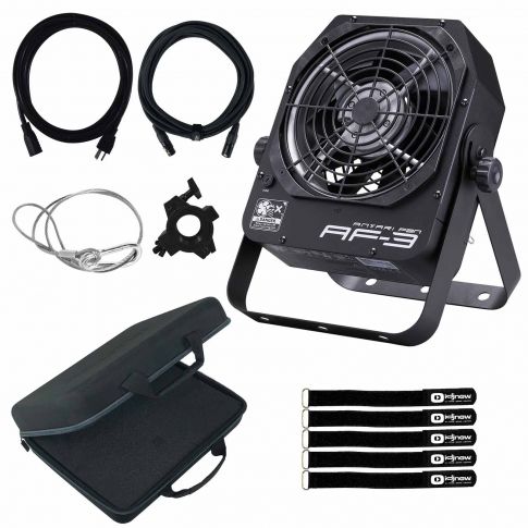 Antari AF-3X Viable Speed DMX Fan with Case | IDJNOW